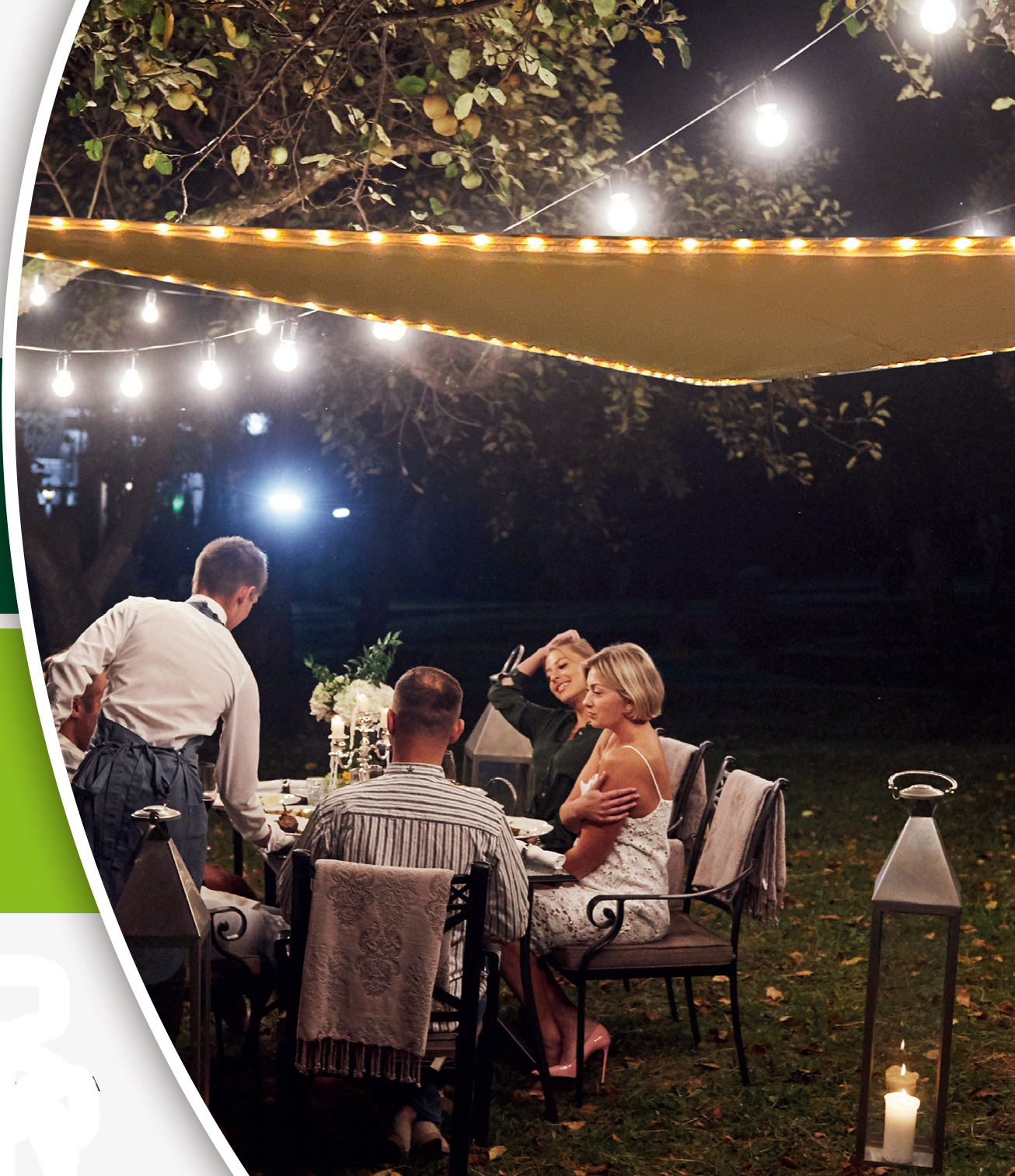 More friends like romantic LED light sun shade sail